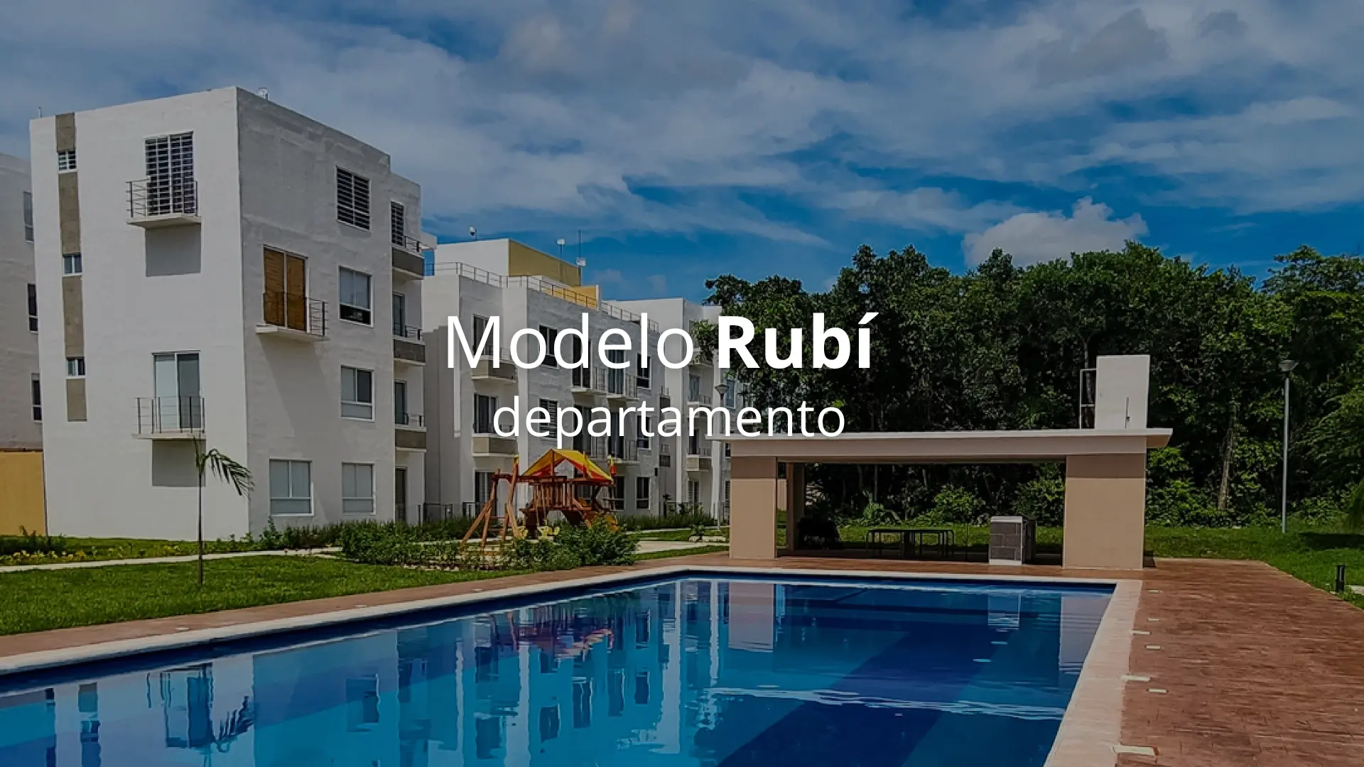 Departamentos en venta en Cancún | Modelo Rubí